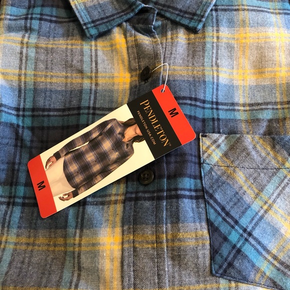 Pendleton | Tops | Pendleton Luxury Cotton Ladies Flannel Nwt | Poshmark